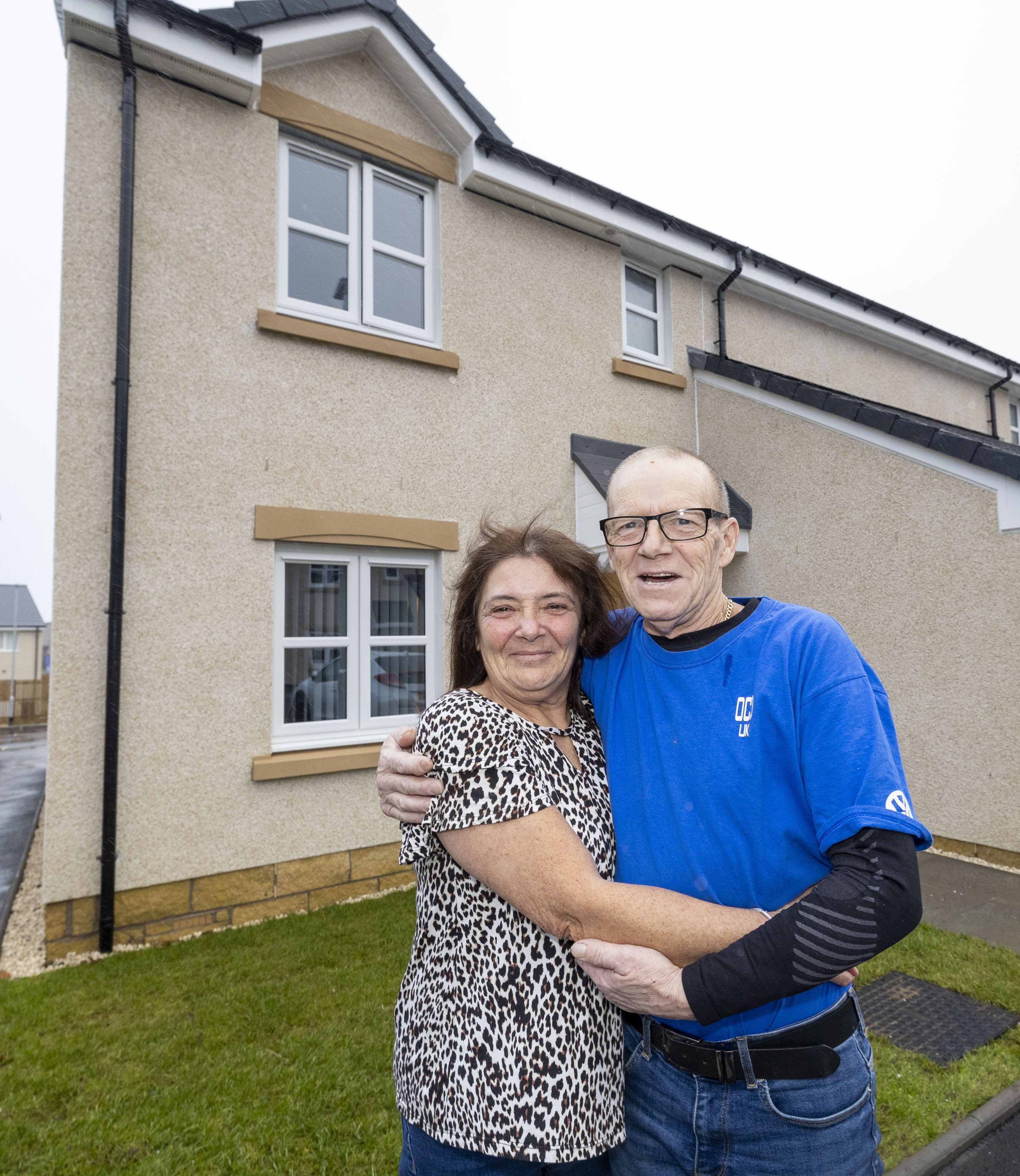 Joy for tenants as they move in early to new Croy homes | LHA